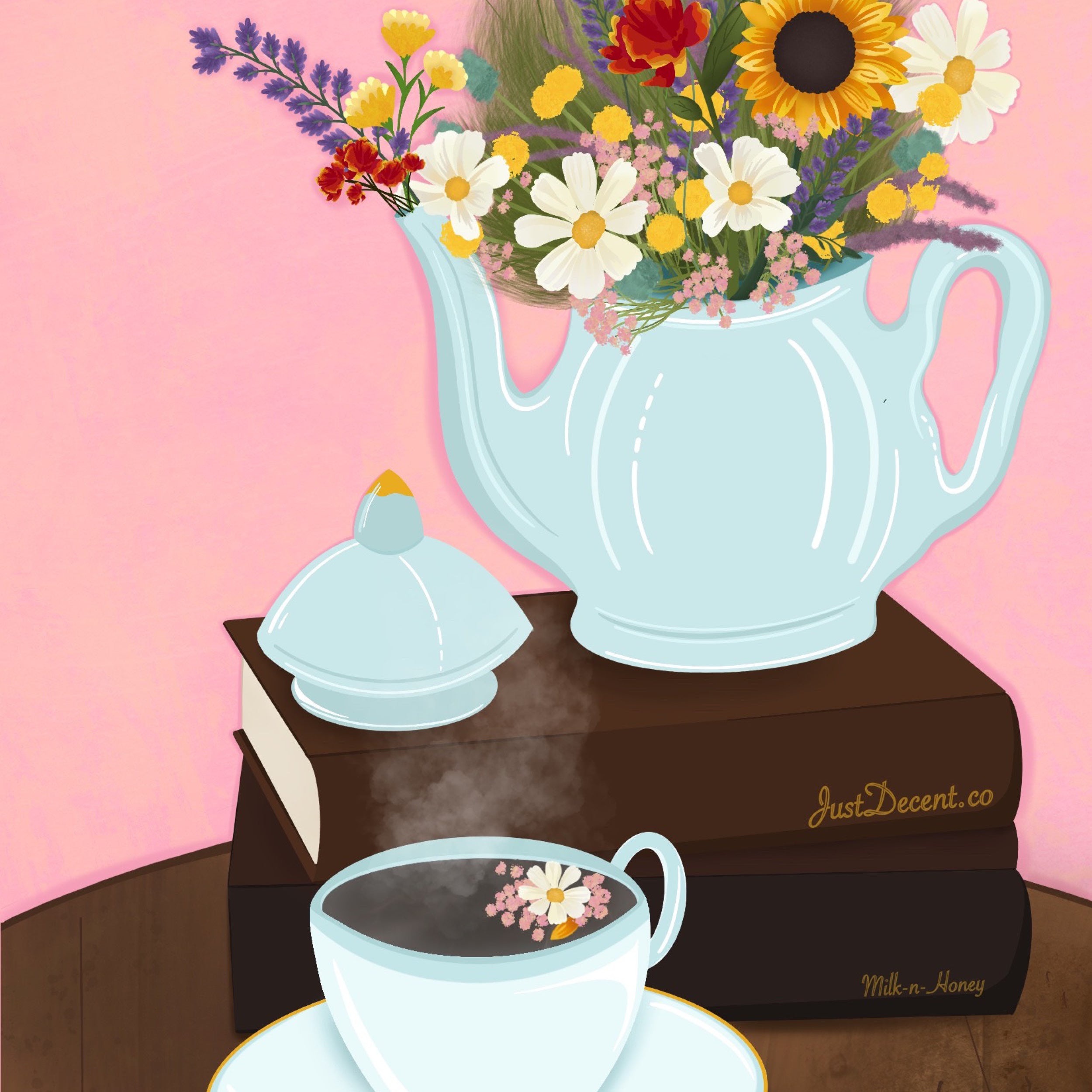 ARteaST Taylor Shimkus – Milk-n-Honey Tea Company